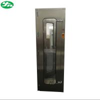 China SS304 Clean Room Pass Box 10 UV Lamps 220V 50HZ 740x650x2200mm Electronic Interlock for sale
