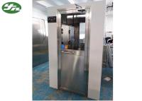 China Industrial Air Shower Room 1290x1000x2050mm for Cleanroom Dust Decontamination 380V for sale