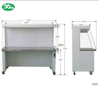China Class 100 ISO 5 Laminar Clean Bench 1685×1050×1650mm with H14 HEPA Filter and 0.45 m/s Air Velocity for sale