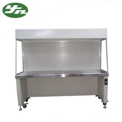 China Powder Coating Horizontal Laminar Airflow Hood Clean Bench 1170×600×600mm with 0.25-0.45 m/s Wind Speed and HEPA Filtration for sale
