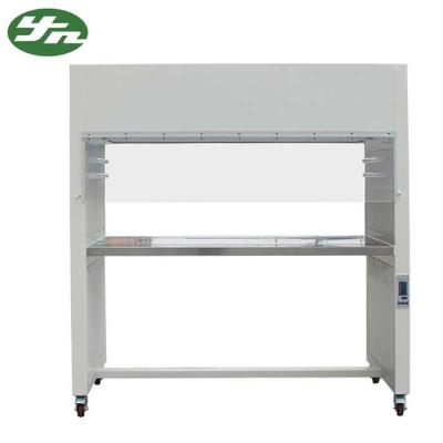 China Open Desktop Vertical Laminar Flow Hood 1300mm Class 100 Clean Workstation for Cosmetics Industry for sale