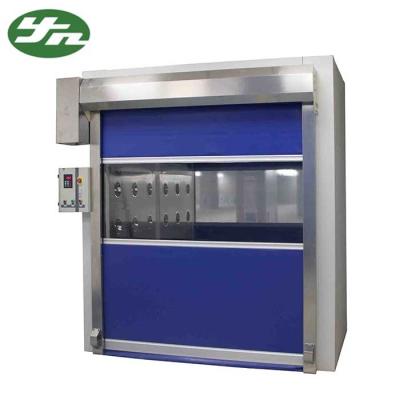 China Fully Automatic Cargo Shower Room with Fast Shutter Door - 25m/s Wind Speed, 99.99% HEPA Filtration for Clean Room Applications for sale