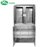 China YANING Stainless Steel Medicine Cabinet 1300x900x350mm Hospital Pharmacy Storage Cabinet for Operation Room for sale