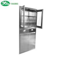 China YANING Stainless Steel Medicine Cabinet 1300x900x350mm Hospital Pharmacy Storage Cabinet for Operation Room for sale