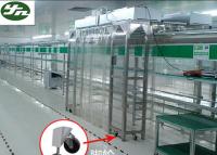 China Class 100 Vertical Flow Cleanroom with 50x50mm Steel Frame and FFU Air Supply for Production Lines for sale
