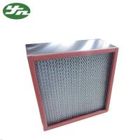 China SS 304 HEPA Air Filter 400°C High Temperature Resistance for Clean Rooms and Industrial Ovens for sale