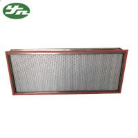 China SS 304 HEPA Air Filter 400°C High Temperature Resistance for Clean Rooms and Industrial Ovens for sale