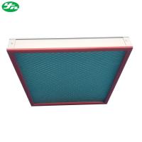 China High Temperature HEPA Filter 99.99% Efficiency 0.3μm H13-H14 Glassfiber with 250°C Resistance for sale