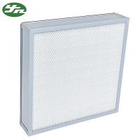 China Aluminum Frame HEPA Air Filter H13/H14 305x305x50mm for AHU HVAC Systems with 99.995% Efficiency for sale