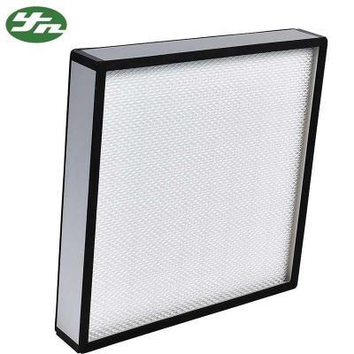 China Aluminum Frame HEPA Air Filter H13/H14 305x305x50mm for AHU HVAC Systems with 99.995% Efficiency for sale