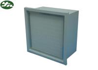 China Customized White Powder Coating Cleanroom Terminal Air Filter Outlet 534×534×380 to 1220×610×380 for Electronics Industry for sale