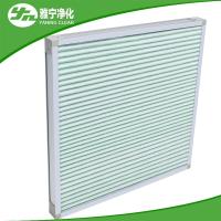China Covering Wire G4 Pleated Panel Air Filter with Aluminum Frame - 24x24x2 Inch, 3000 m³/h Flow Rate for sale