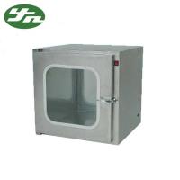 China Mirror Surface Cleanroom Pass Box Static Transfer Window 600*600*600mm Internal Size for sale