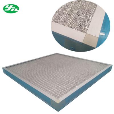China High Temperature Metal Mesh Pre Filter MERV6/MERV7 250℃ Aluminum Frame for Industrial Ventilation Systems for sale