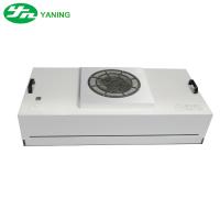 China 3 Station Aluminum Alloy Fan Filter Unit Low Noise With Protect Device for sale