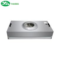 China 3 Station Aluminum Alloy Fan Filter Unit Low Noise With Protect Device for sale