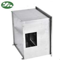 China 304 Stainless Steel HEPA Filter Box with Side Ducted Air Inlet - 1000-3000 m³/h Air Flow for Clean Room Ceiling Terminals for sale