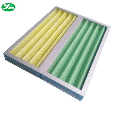 China Industrial Pre Air Filter Non Woven Media 595x595x46mm Aluminum Frame HVAC for sale