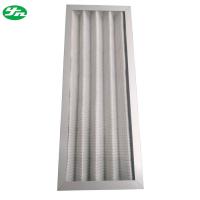 China Industrial Pre Air Filter Non Woven Media 595x595x46mm Aluminum Frame HVAC for sale