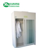 China Medical Clean Room Garment Cabinet with Sliding Door - 99.99% Filtration @ 0.3μm - Custom Sizes Available for sale