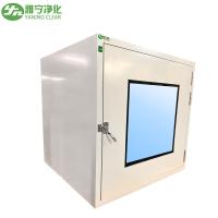 China Clean Room Embedded Door Stainless Steel Pass Box for sale