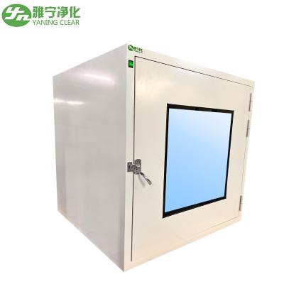 China Static Pass Box with UV Sterilization 600x600x600mm for Cleanroom Hospital Operating Room Transfer for sale