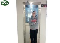 China Powder Coating Adjustable Time Air Shower Room 1290mm for Cleanroom Entrance for sale
