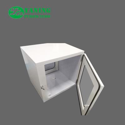 China Custom Cleanroom Pass Box Transfer Window 500-700mm Sizes with Chemical Resistance and Interlock System for sale