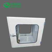 China Custom Cleanroom Pass Box Transfer Window 500-700mm Sizes with Chemical Resistance and Interlock System for sale