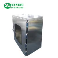 China Stainless Steel Static Cleanroom Pass Box With Mechanical Interlock Structure for sale