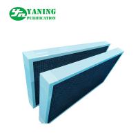 China Honeycomb Activated Carbon Air Filter with Aluminum Frame 290x595x45mm for Industrial Air Purification for sale