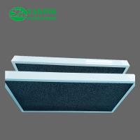 China Customized Style Honeycomb Activated Carbon Filter Aluminium Frame Long Filter Life for sale