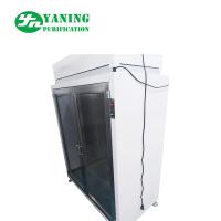 China Laminar Air Flow Clean Room Garment Cabinet 1800×900×450mm with 0.3-0.6m/s Wind Speed and Class 100 Purification for sale