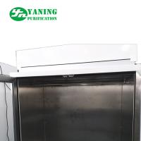 China Mini Laminar Flow Clean Clothes Storage Cabinet 1800×900×450mm with 99.999% HEPA Filtration for GMP Compliance for sale