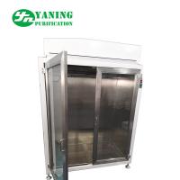 China Mini Laminar Flow Clean Clothes Storage Cabinet 1800×900×450mm with 99.999% HEPA Filtration for GMP Compliance for sale