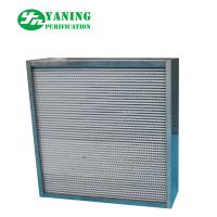 China 304 Stainless Steel HEPA Air Filter High Temp 250°C for Oven Furnace for sale