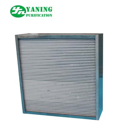 China 304 Stainless Steel HEPA Air Filter High Temp 250°C for Oven Furnace for sale
