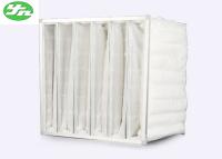 China F9 Medium Efficiency Pocket Air Filter 595x595x295mm with 85-99% Efficiency at 0.5μm for Industrial Purification for sale