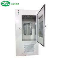 China Clean Room Air Shower Pass Box 660x500x600mm Steel Body Mechanical Interlock Transfer Hatch for sale