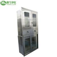 China SUS304 Stainless Steel Medical Instrument Cabinet 1300x900x350mm Swing Door Hospital Cabinet for sale