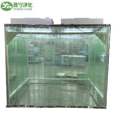 China Vertical Laminar Air Flow Hood Stainless Steel ISO 5 Clean Room H14 HEPA Filter 500-1500 m3/h for sale