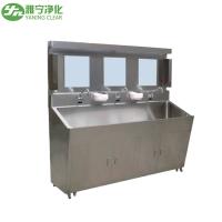 China 304 Stainless Steel Hand Washing Surgical Scrub Sink 800mm with Sensor Faucet for Hospital for sale