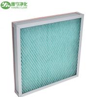 China High Temperature Resistant Panel Pre-Filter with Aluminum Alloy Frame - H13-H14 Efficiency 99.95-99.995% for sale