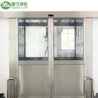 China Stainless Steel Cleanroom Air Shower Tunnel with Automatic Sliding Door - 380V 2.25-10KW Power, 1700×2300mm Dimensions for sale