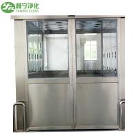 China Stainless Steel Cleanroom Air Shower Tunnel with Automatic Sliding Door - 380V 2.25-10KW Power, 1700×2300mm Dimensions for sale