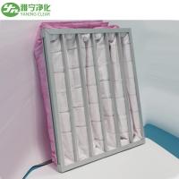 China F7/F8 Polyester Bag Air Filter 3500m³/h Capacity with 85-95% Efficiency for AHU Systems for sale