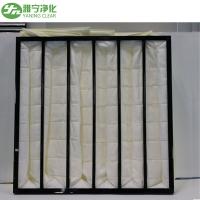 China F7/F8 Polyester Bag Air Filter 3500m³/h Capacity with 85-95% Efficiency for AHU Systems for sale