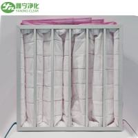 China F7/F8 Polyester Bag Air Filter 3500m³/h Capacity with 85-95% Efficiency for AHU Systems for sale
