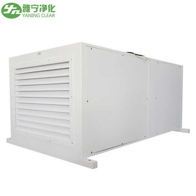 China Fresh Air Handling Box 1000-5000 m³/h Clean Room Ventilation Fan with H13 HEPA Filter for Industrial AHU Systems for sale