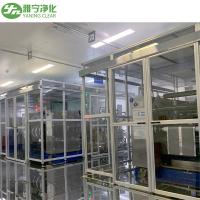 China OEM GMP ISO 6 ISO 8 Clean Room Booth Laminar Flow 1500mm Modular for Pharmaceutical Industry for sale